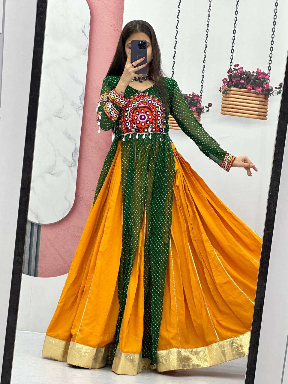 TAPI 176 MIRROR WORK DESIGNER SPECIAL NAVRATRI WEAR COLLECTION AT BEST ...