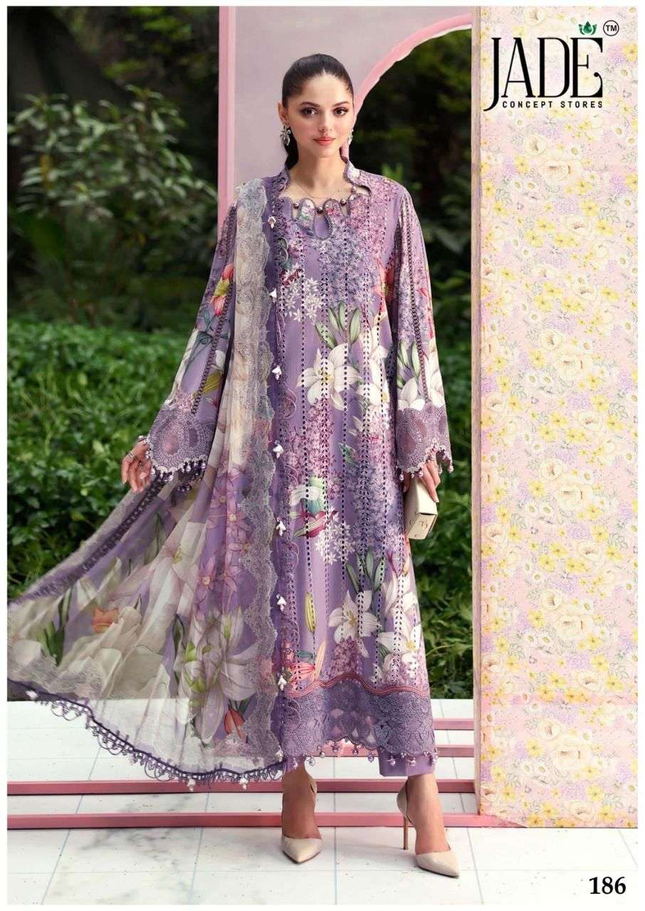 JADE CHEVRON EXCLUSIVE HEAVY COTTON VOL 19 COTTON DIGITAL PRINT SALWAR ...